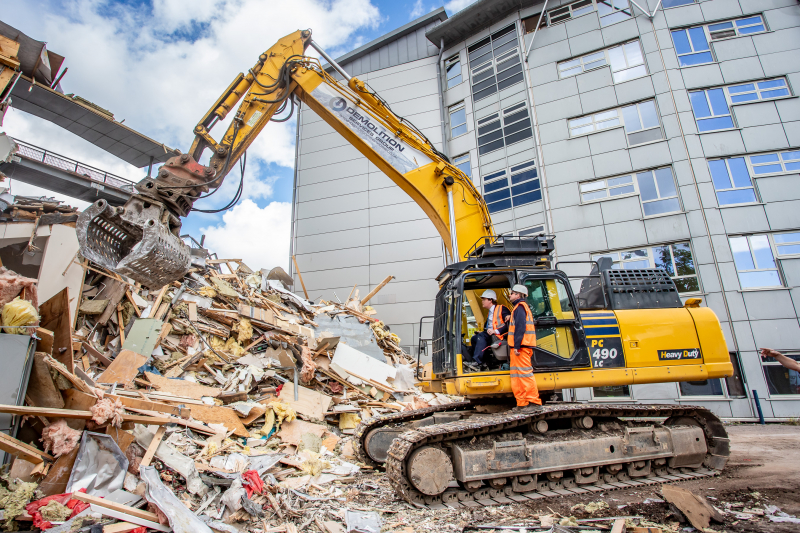 Occasio House Demolition – Discover Harlow